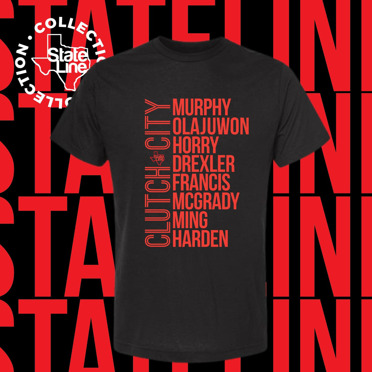 Houston Basketball T-Shirts | State Line – State Line Designs